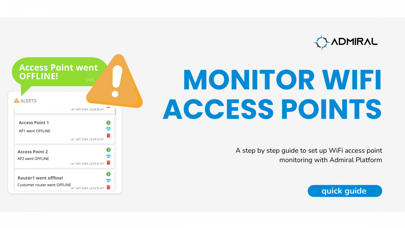 How to Monitor WiFi Access Points - Admiral Platform