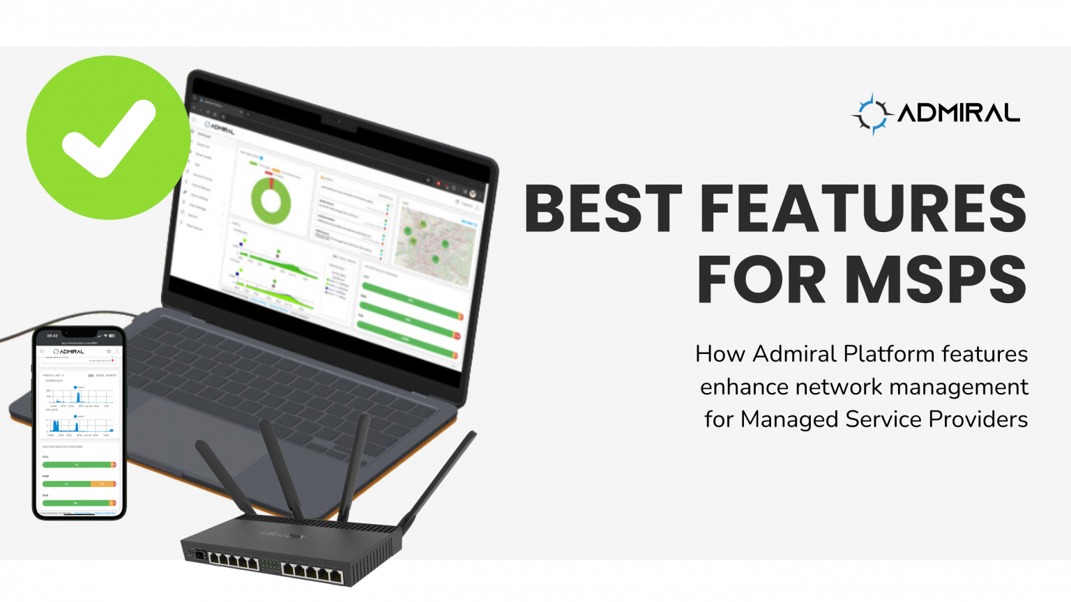 Best Network Management Features for MSPs - Admiral Platform