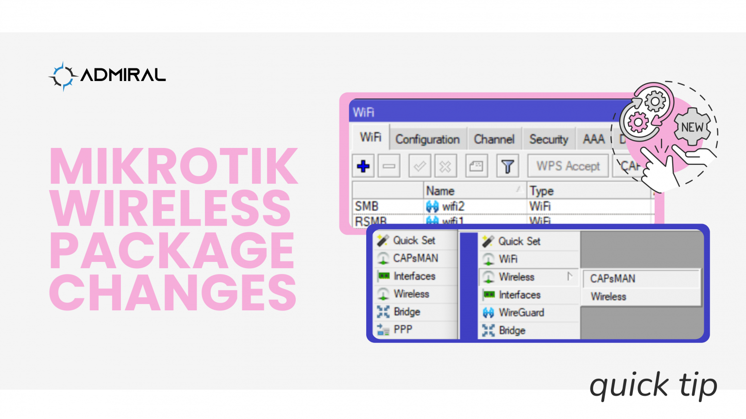MikroTik Wireless Packet Changes - Admiral Platform