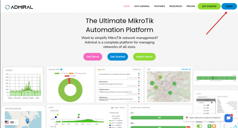 How to Log In to Admiral Platform - Admiral Platform